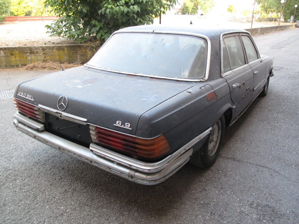 1976 Mercedes-Benz W116 Armoured – Project Profile | Car & Classic Magazine