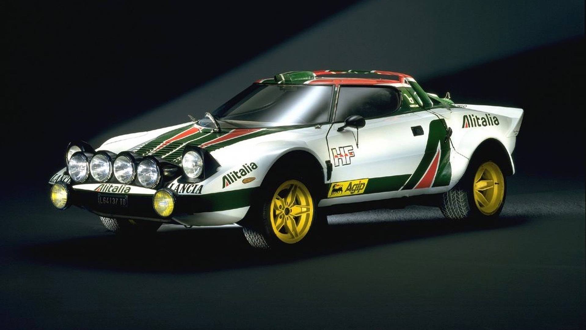 Lancia Stratos Rally Car
