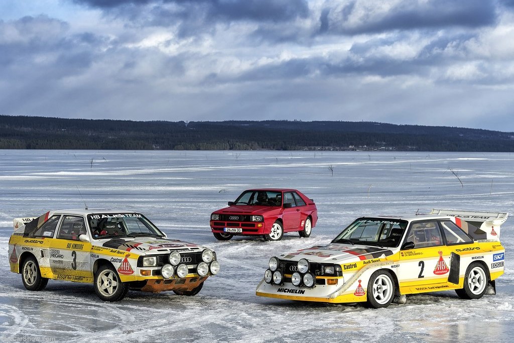 Audi Quattro Rally Snow