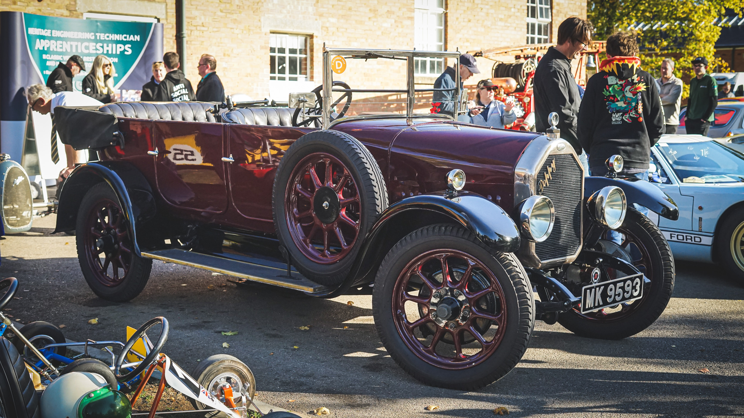 Supporting the Scramble at Bicester Heritage | Car & Classic Magazine