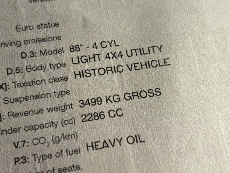 Classic Vehicle MOT and Road Tax (VED) Guide – UK 2025 | Car & Classic ...